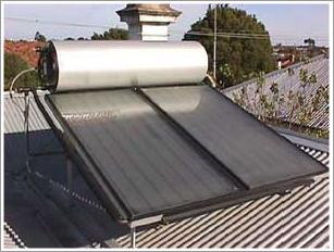 Pressurized Flat Plate Solar System - Buy solar water collector, high ...